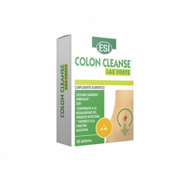Colon Cleanse Lax Forte 30 Tabletas Esi - tocolin.com